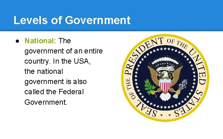 The Basics of Government levels branches types and