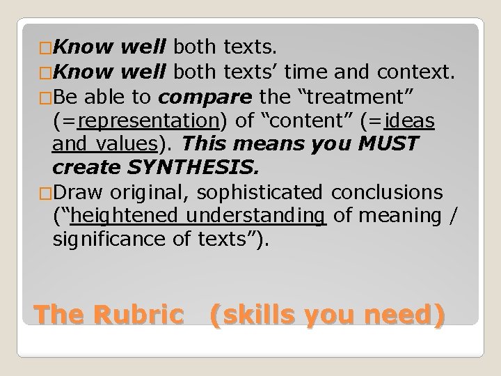HSC Advanced Module A Frankenstein Blade Runner similar