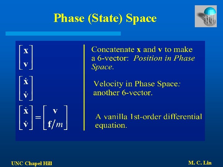 Review l ODE Basics l Particle Dynamics see