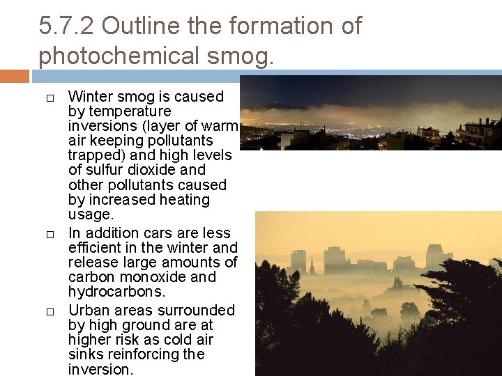 POLLUTION MANAGEMENT 5 7 Urban Air Pollution Assessment
