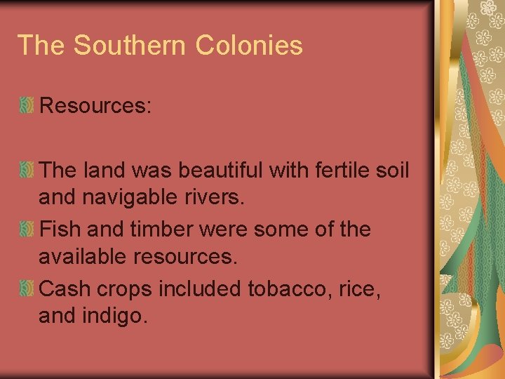 American Colonies A fifth grade history lesson By