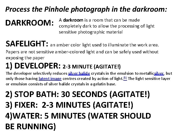 PHOTOGRAPHY 1 The pictures with the best contrast