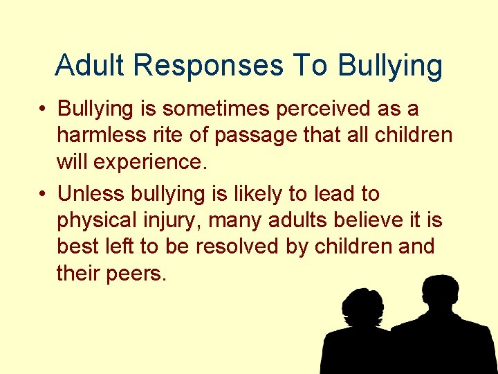 Talking about What Is Bullying Bullying is an