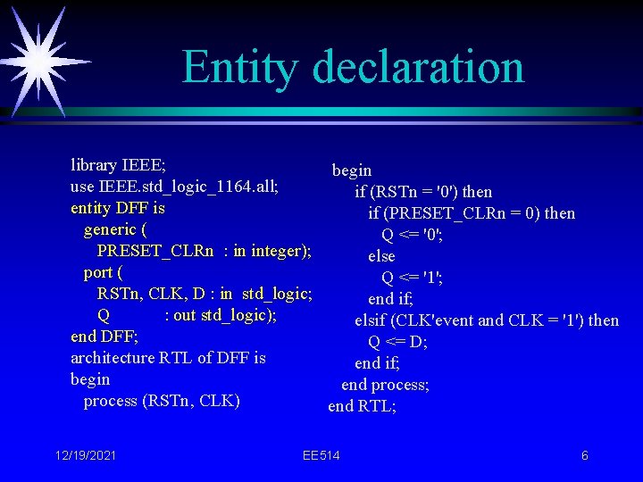 Exercise Syntax Check entity PROB 1 is port