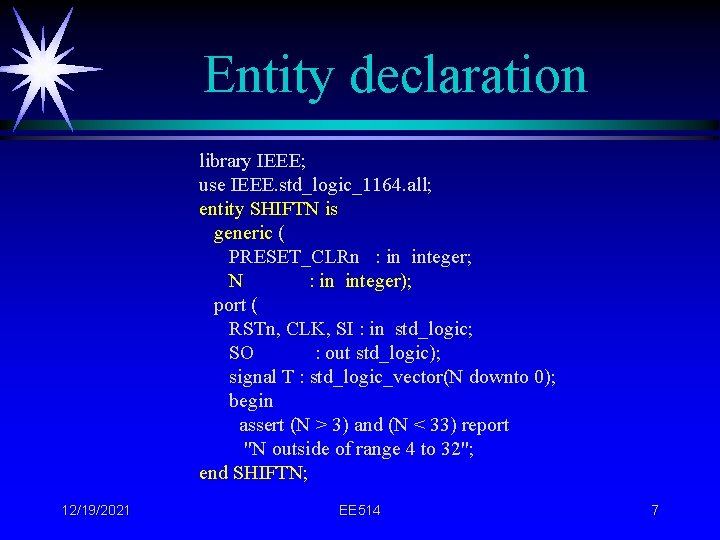 Exercise Syntax Check entity PROB 1 is port