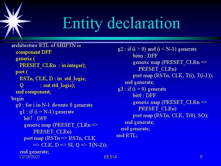 Exercise Syntax Check entity PROB 1 is port