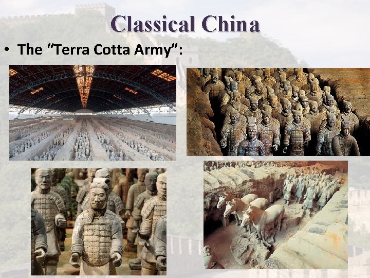 The Classical Civilizations 600 BCE 600 CE Overview