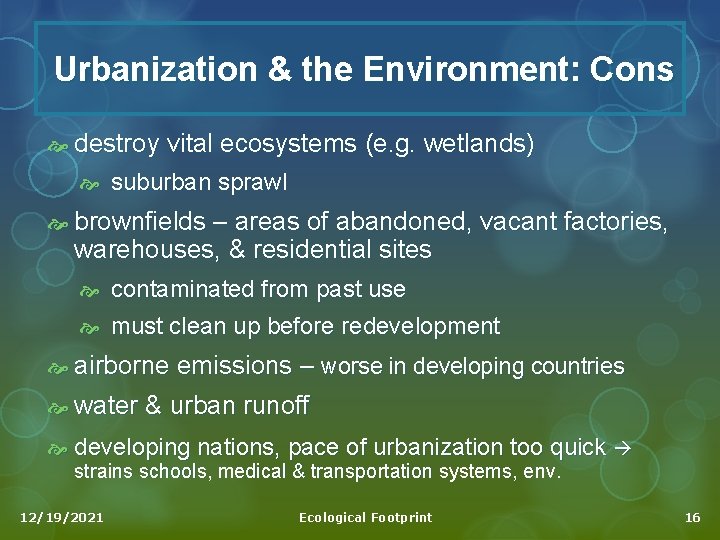 THE HUMAN POPULATION STABILIZING WORLD POPULATION URBANIZATION 12192021