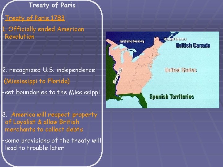 Early Defeats British capture all major colonial cities