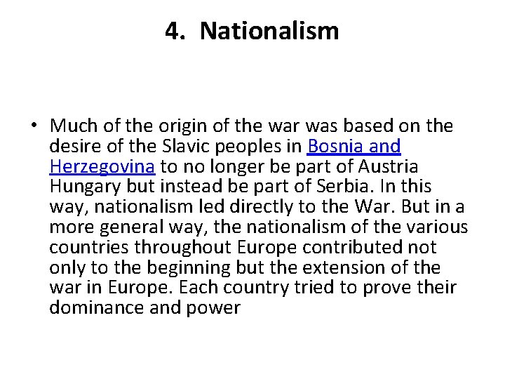 World War One World War 1 occurred between