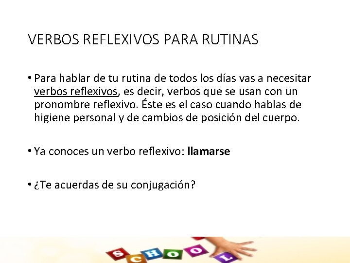 Espaol 2 Clase 7 Noviembre 23 Sinaloa GRAMTICA