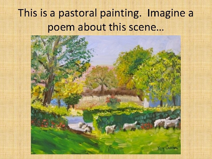 Nature Poetry Pastoral Poems about shepherds herders animals