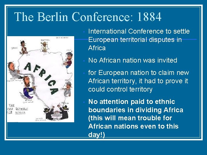 The Scramble for Africa 1800 1914 The Geography