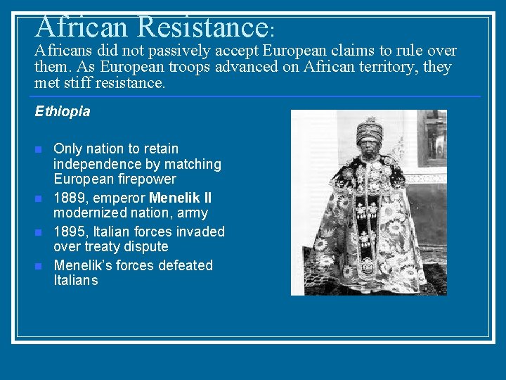 The Scramble for Africa 1800 1914 The Geography