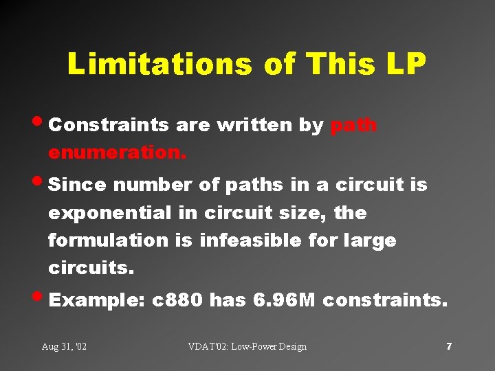Minimum Dynamic Power Design of CMOS Circuits by