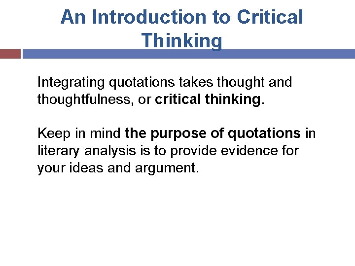 EVERYTHING YOU NEED TO KNOW ABOUT INTEGRATING QUOTATIONS