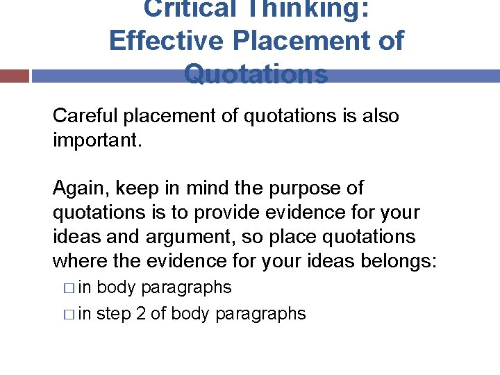 EVERYTHING YOU NEED TO KNOW ABOUT INTEGRATING QUOTATIONS