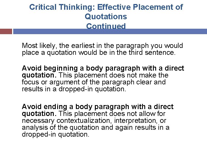 EVERYTHING YOU NEED TO KNOW ABOUT INTEGRATING QUOTATIONS