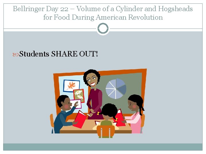 U S History Math Bellringer Day 22 Volume