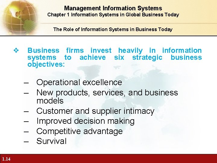 Chapter 1 Information System In Global Business Today chapter-1-information-system-in-global-business-today
