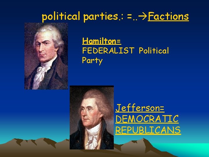 Background Info Had no desire be President after