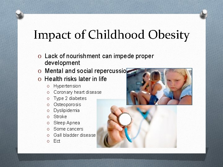 Implementation of Health Education to Combat Childhood Obesity