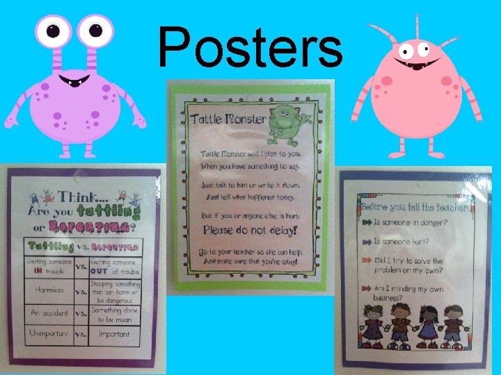 Tattle Monster st in 1 Grade By Billie