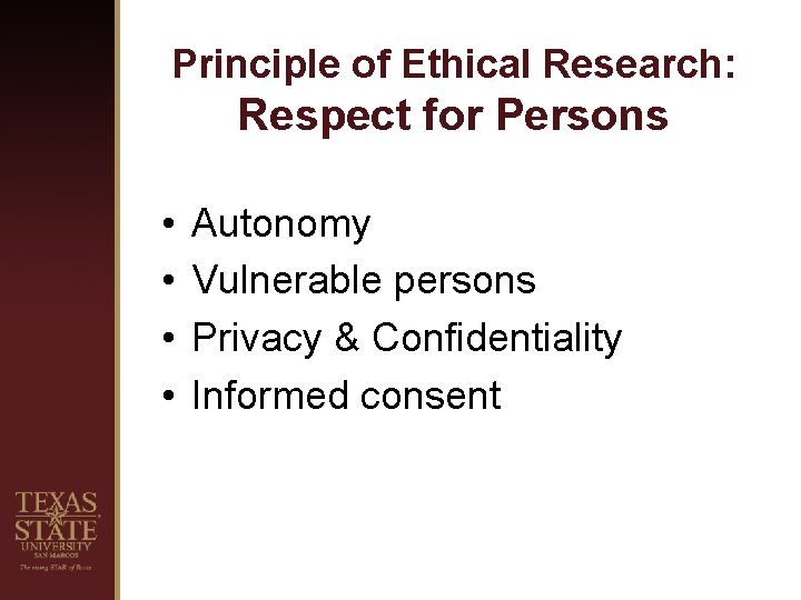 What Institutional Researchers Should Know about the IRB