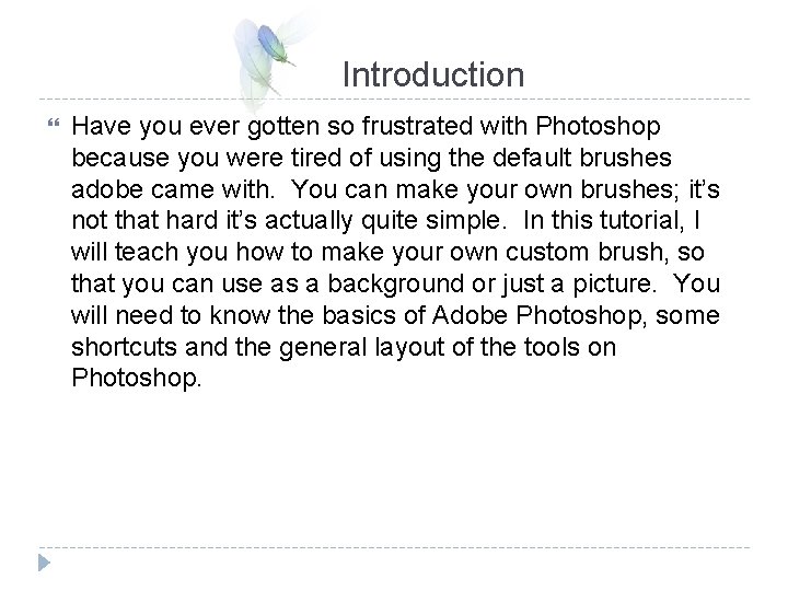 How to Create a Custom Brush In Adobe