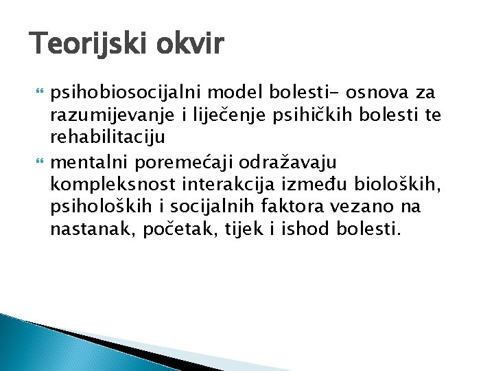 Rehabilitacija u psihijatriji Prof dr sc Lana Muini