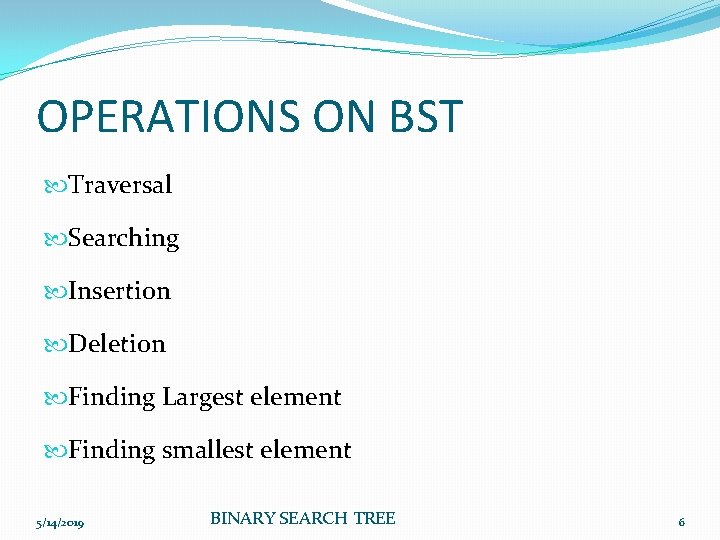 Binary Search Tree BST Created by Sankait Gupta