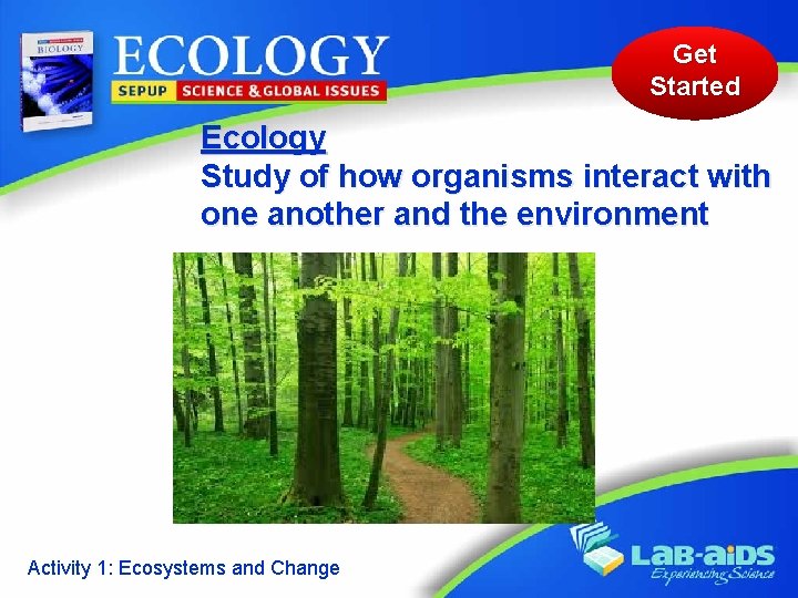 Activity 1 Ecosystems and Change Warm Up Biology