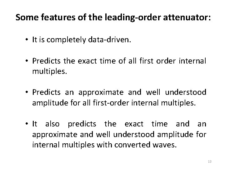Identification of an elimination subseries for the surgical