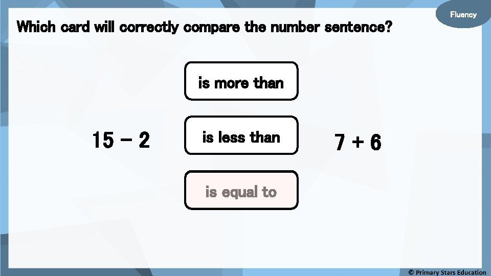YEAR 1 Addition Subtraction Related facts Compare number
