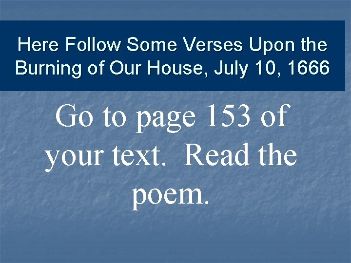 Some Puritan Poetry An Introduction to Anne Bradstreet