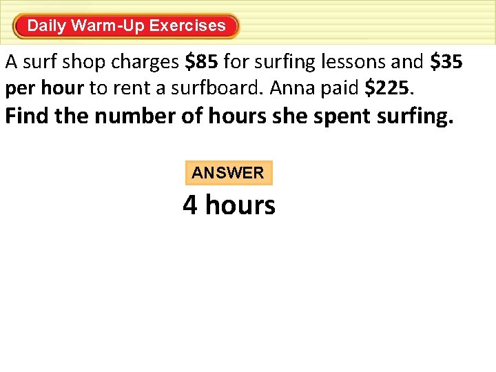 MS Algebra AREI1 Ch 3 4 Multistep Problems