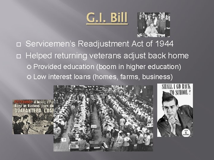 29 AFFLUENCE AND ANXIETY 1946 1960 Prosperity Between