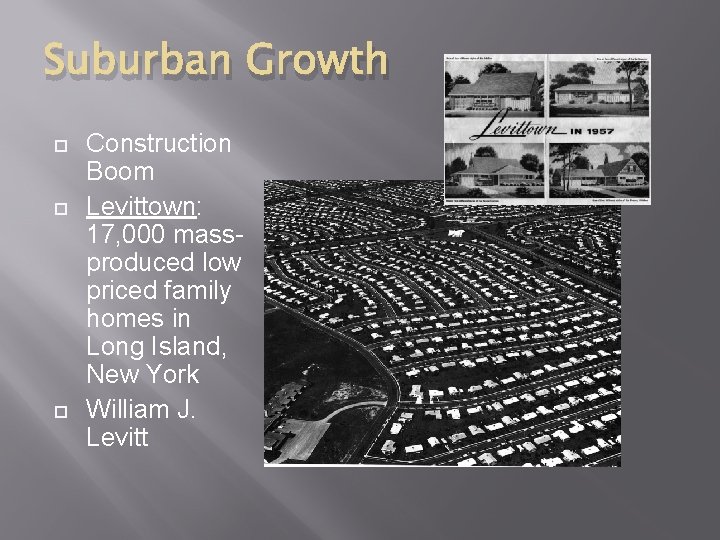 29 AFFLUENCE AND ANXIETY 1946 1960 Prosperity Between