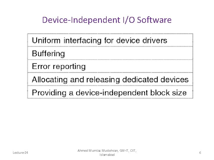 CSC 322 Operating Systems Concepts Lecture 25 by