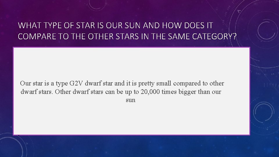 A PRESENTATION ON STARS CREATED BY NICHOLAS TANG