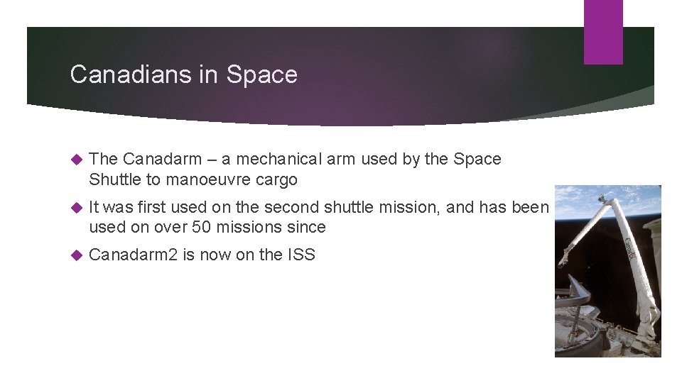 Space Exploration SPACE Learning Goals To be able