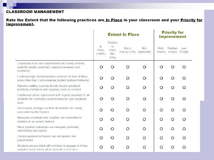 Classroom Systems Schoolwide PBIS Chris Borgmeier Ph D