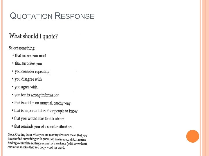 FOUNDATION SKILLS for Active Reading and Writing OBJECTIVE