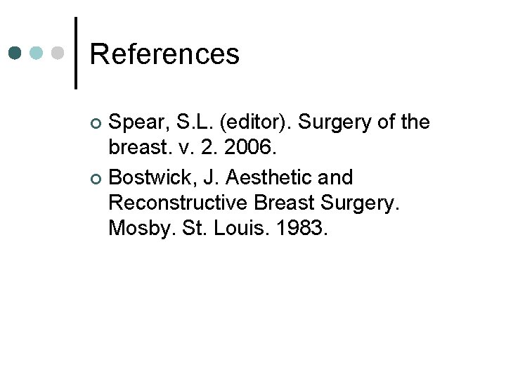 Breast Pedicle Protector Kuya Takami Joseph Yuen Nathan