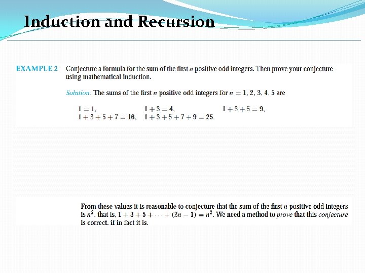 Induction and Recursion Induction and Recursion Introduction Climbing