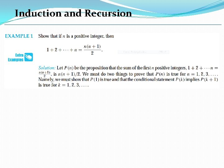 Induction and Recursion Induction and Recursion Introduction Climbing
