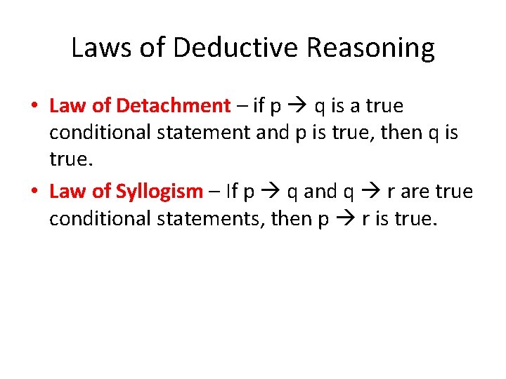 Geometry 2 3 Deductive Reasoning Using Symbolic Notation