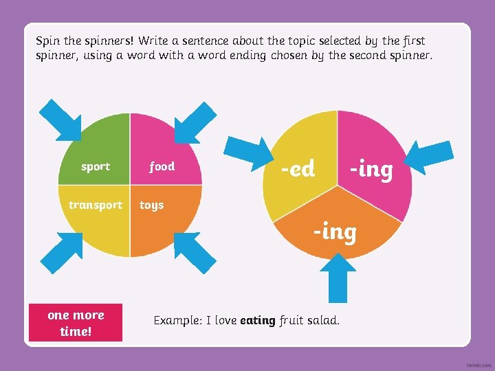To verbs Have fun everyone Can you decide