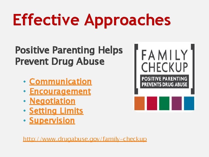Preventing Substance Abuse The Role of Family One