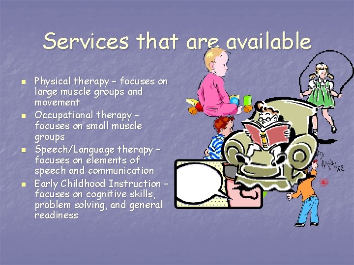 About Early Intervention What is it What is